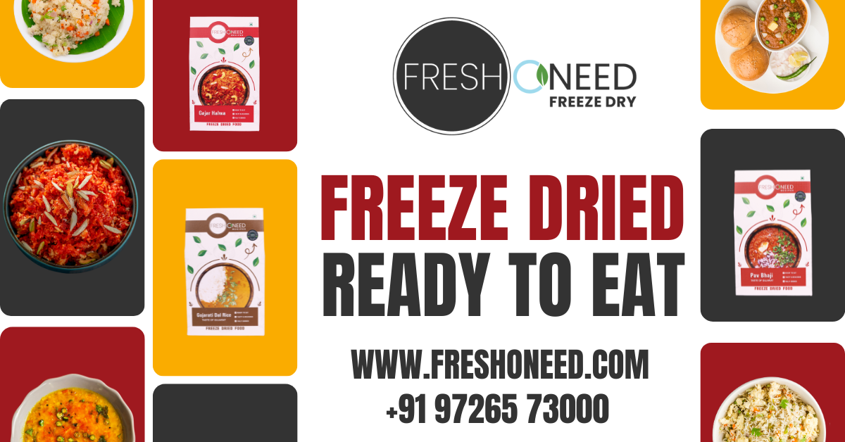 Freshoneed Ready to Eat Freeze Dried food in minutes