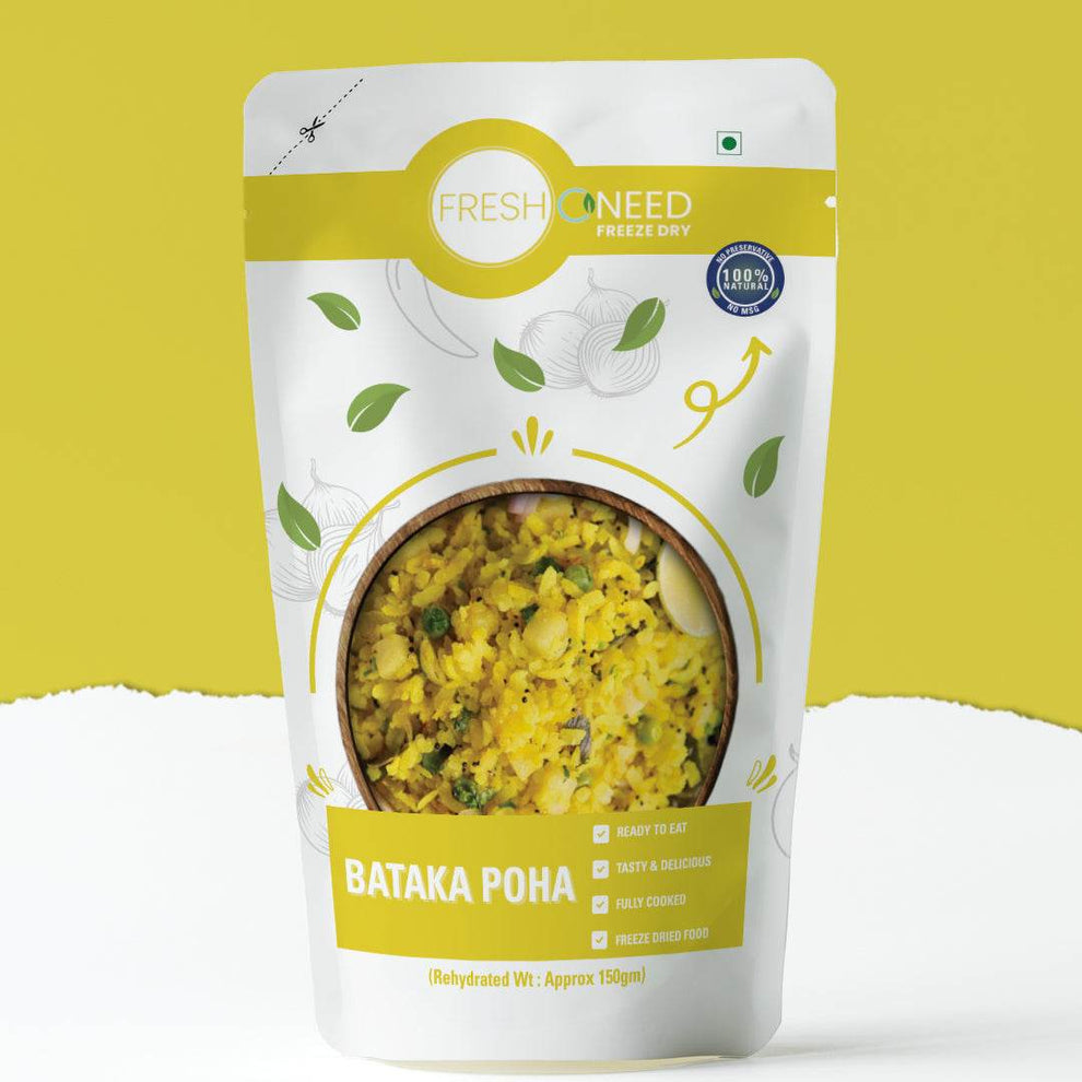 Bataka Poha | Light, Ready-to-Eat Gujarati Breakfast – Freshoneed