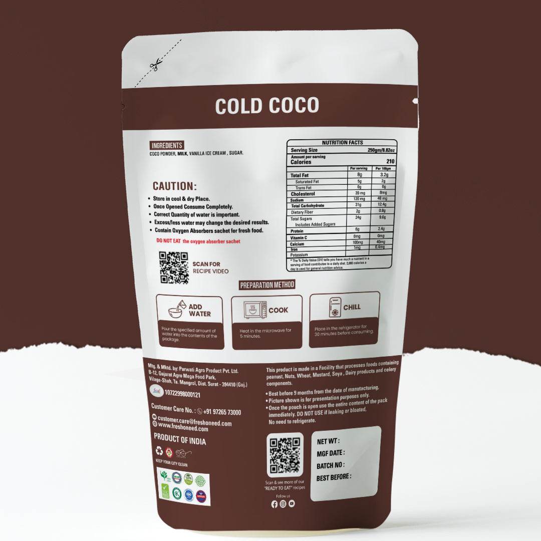 Cold Coco Shake | Chocolaty, Ready-to-Drink Indian Beverage – Freshoneed