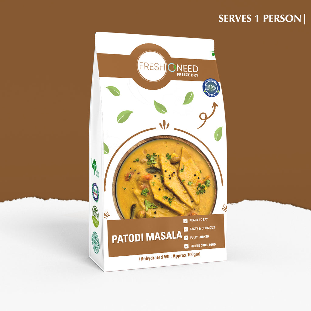 Buy PATODI MASALA | Ready to eat freeze dried food by Freshoneed